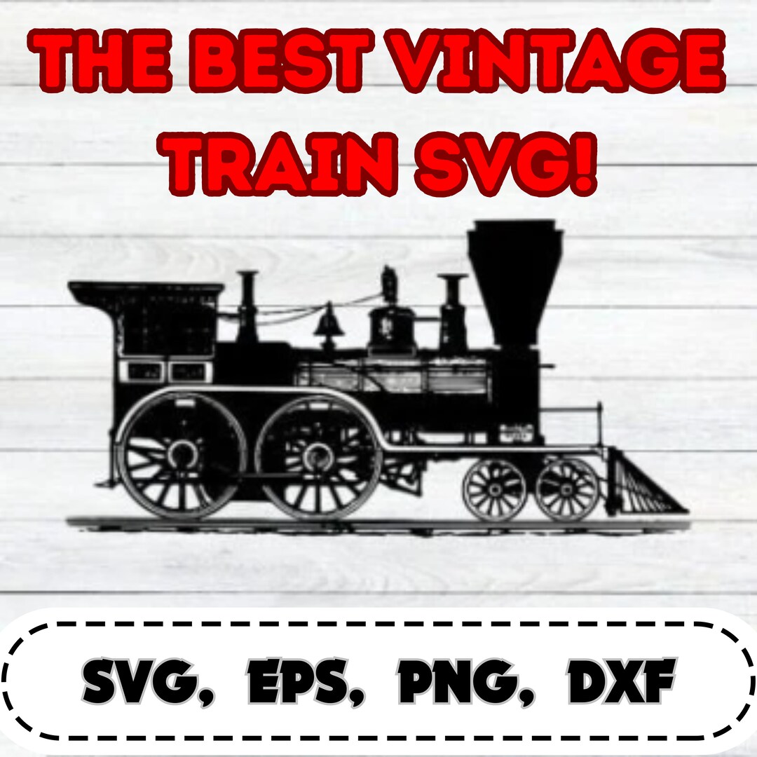 Train Svg Premium Design Bundle High Resolution Train Silhouette Svg