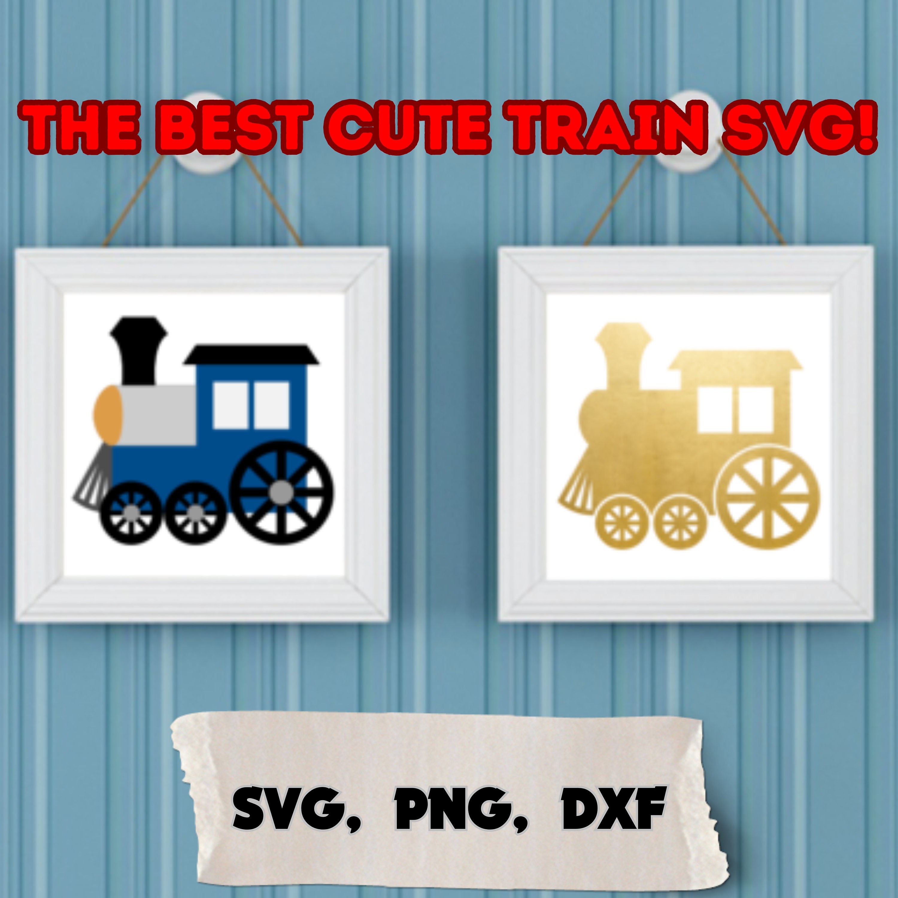 Train SVG for Craft Fans: Locomotive SVG Cute Train SVG - Etsy