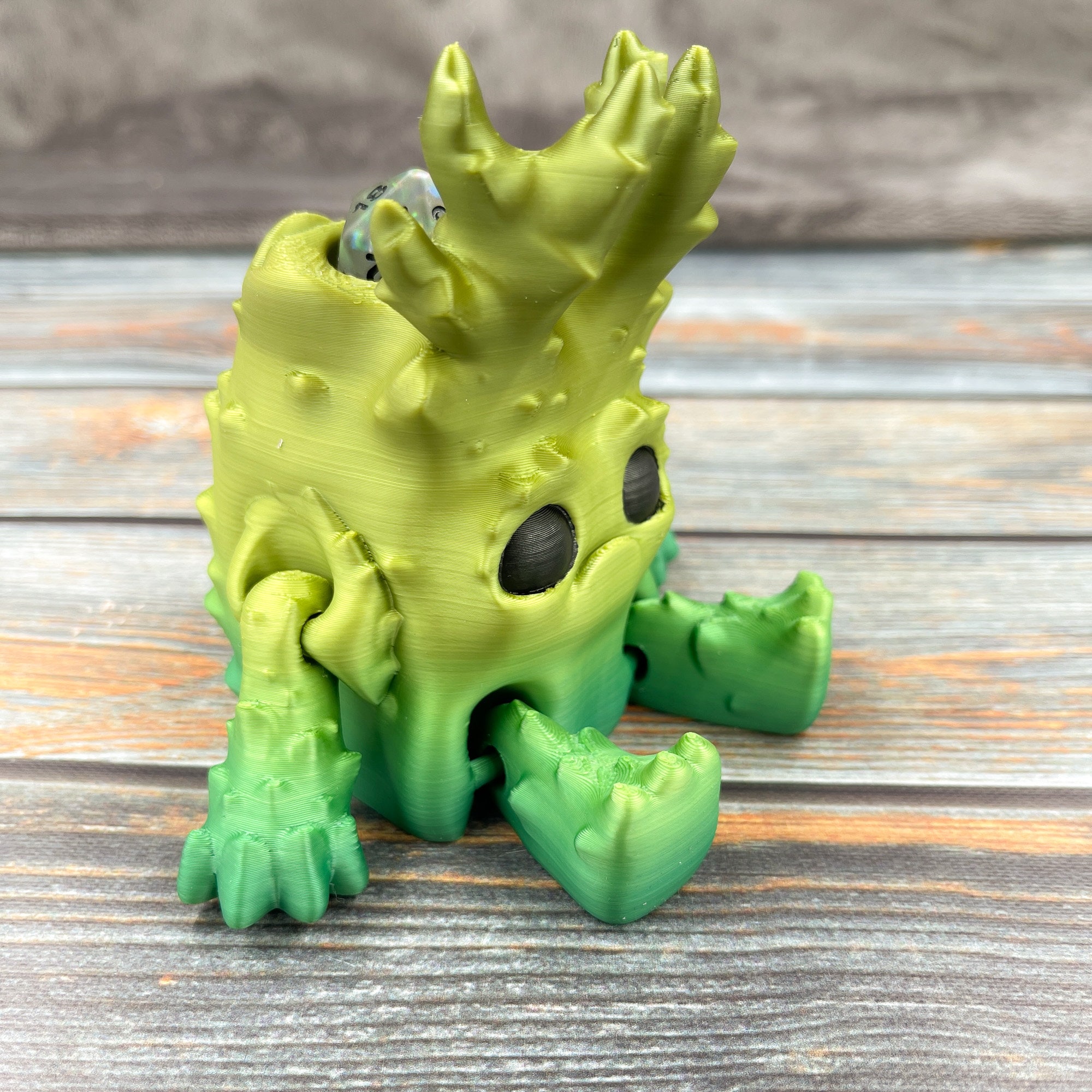 Woodland Warden 3D Printed Dice Buddy - Etsy