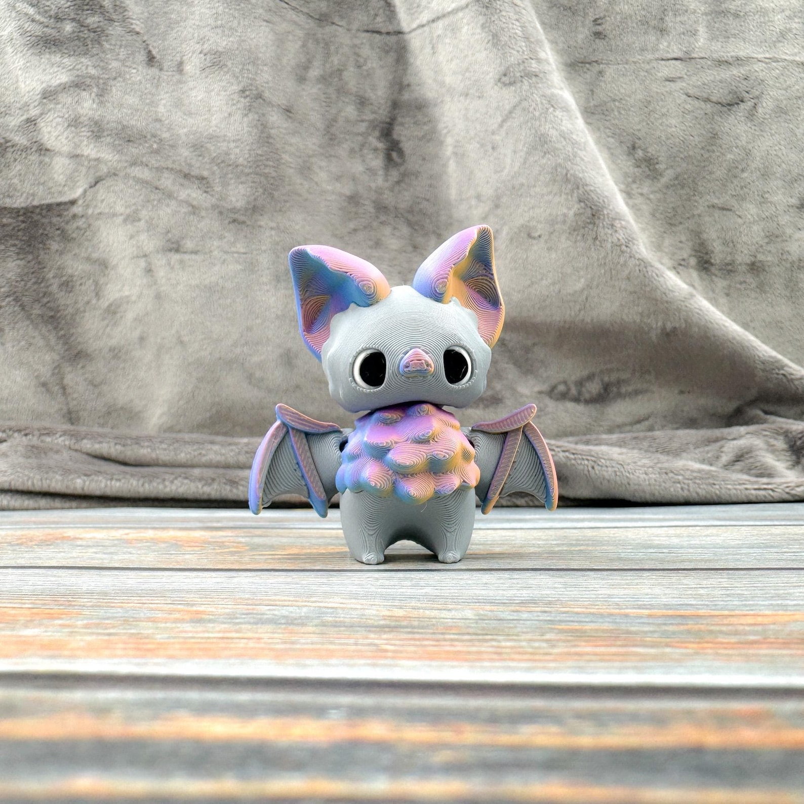 Bat Pixie 3D Printed Fidget Figure - Etsy