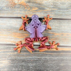 Flutter Frog Articulated 3D Printed Fidget Figure - Etsy