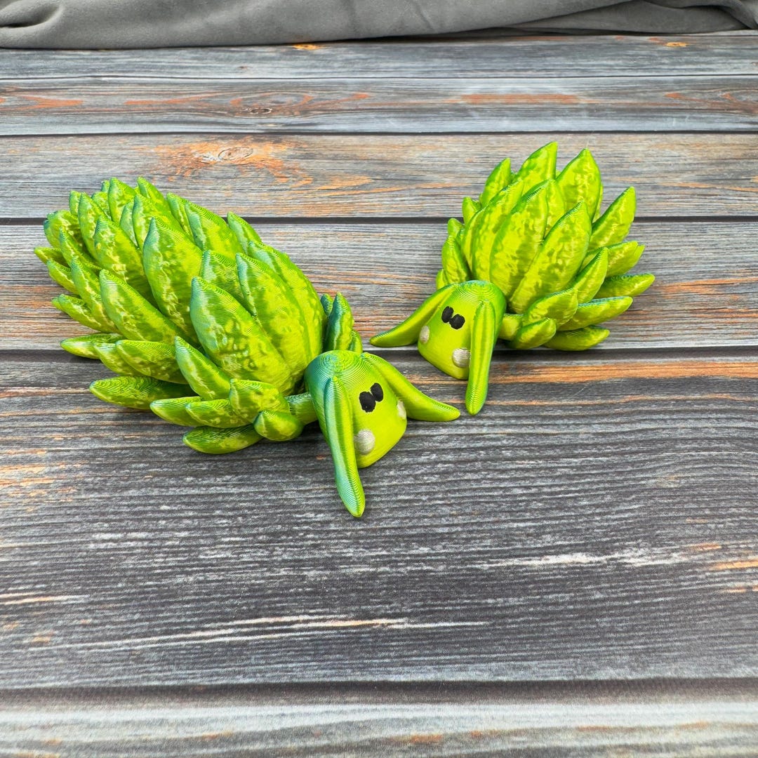 Leaf Sea Slugs 3D Printed Articulated Fidget Figure - Etsy