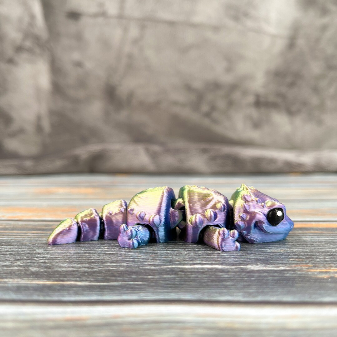 Mini Bearded Dragon Articulated 3D Printed Fidget Figure - Etsy