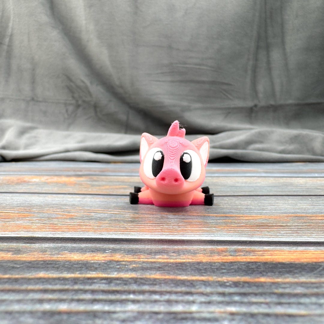 Pig Articulated 3D Printed Fidget Figure - Etsy