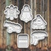 Cryptids Folklore Cookie Cutters, Cookie Stamps - Etsy