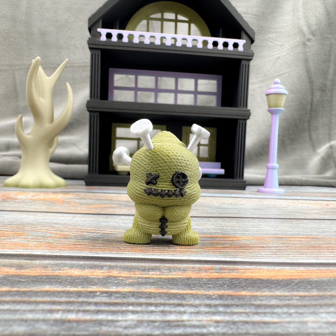 Spooky Peas Voodoo Doll 3D Printed Fidget Figure - Etsy