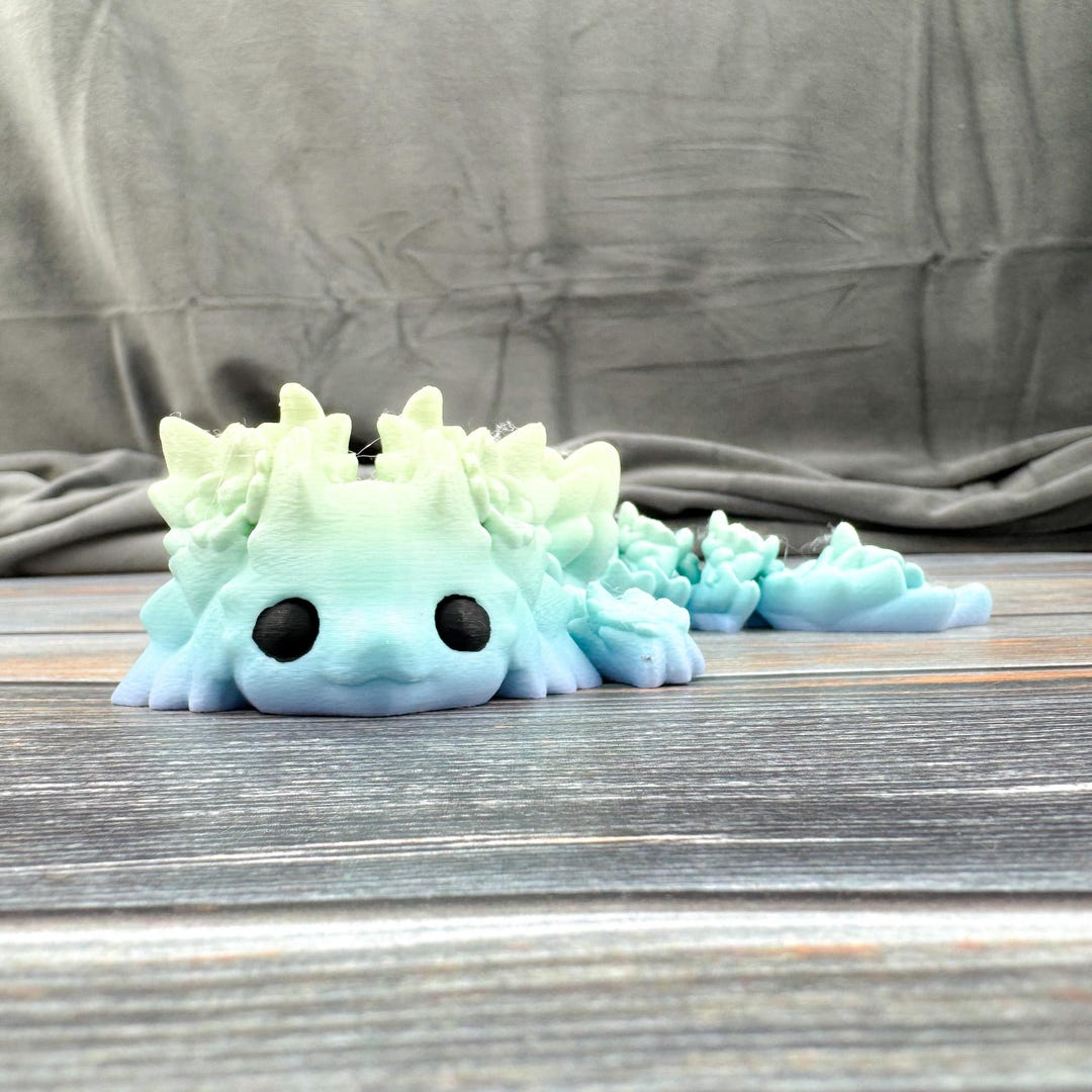 Kosha Short Dragon {003} Articulated 3D Printed Fidget Figure - Etsy