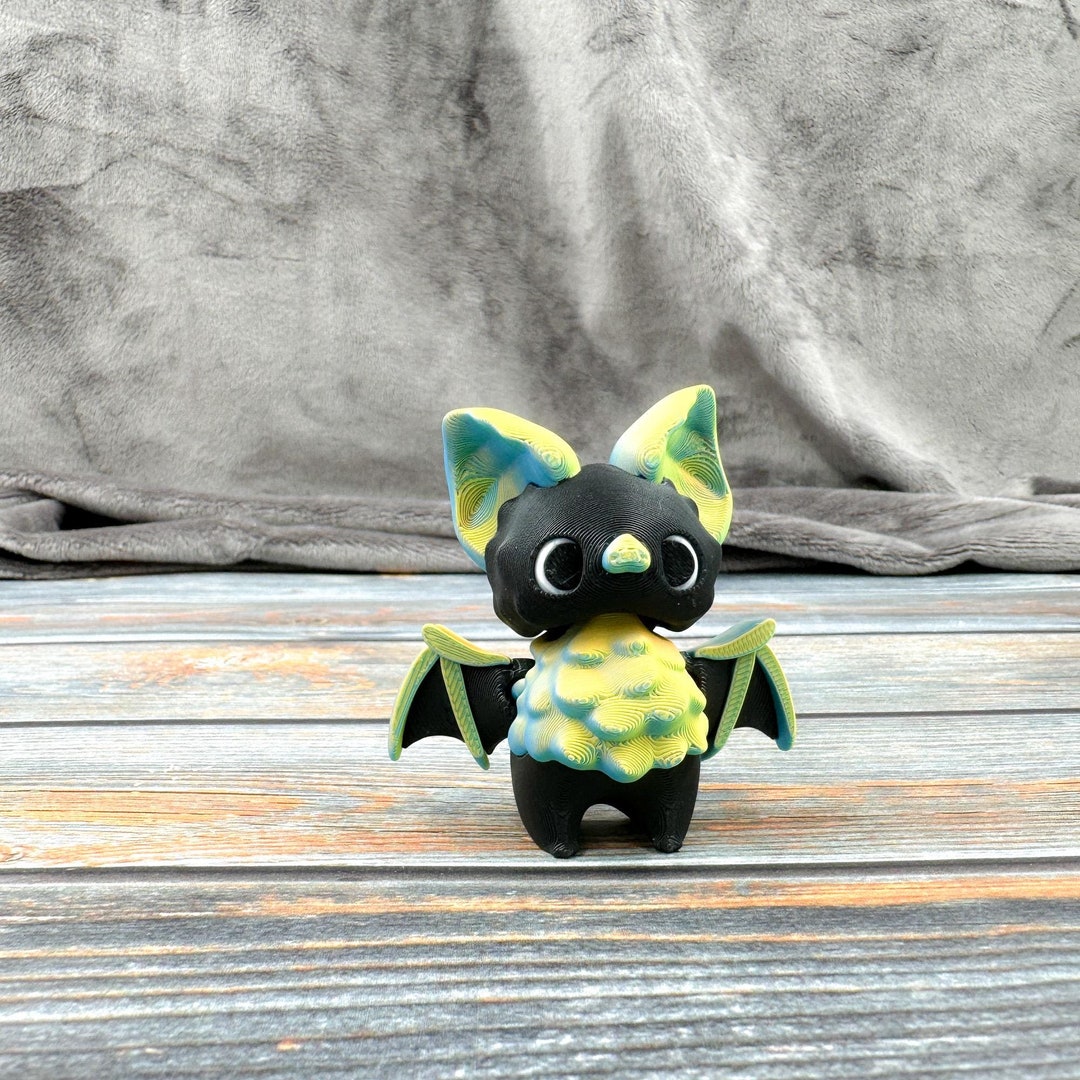 Bat Pixie 3D Printed Fidget Figure - Etsy