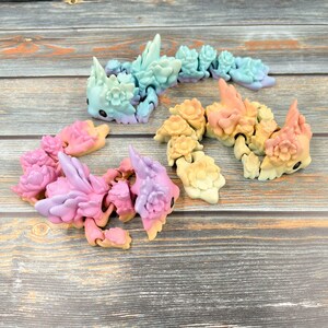 Kosha Short Dragon Mystery Surprise Color Articulated 3D Printed Fidget ...