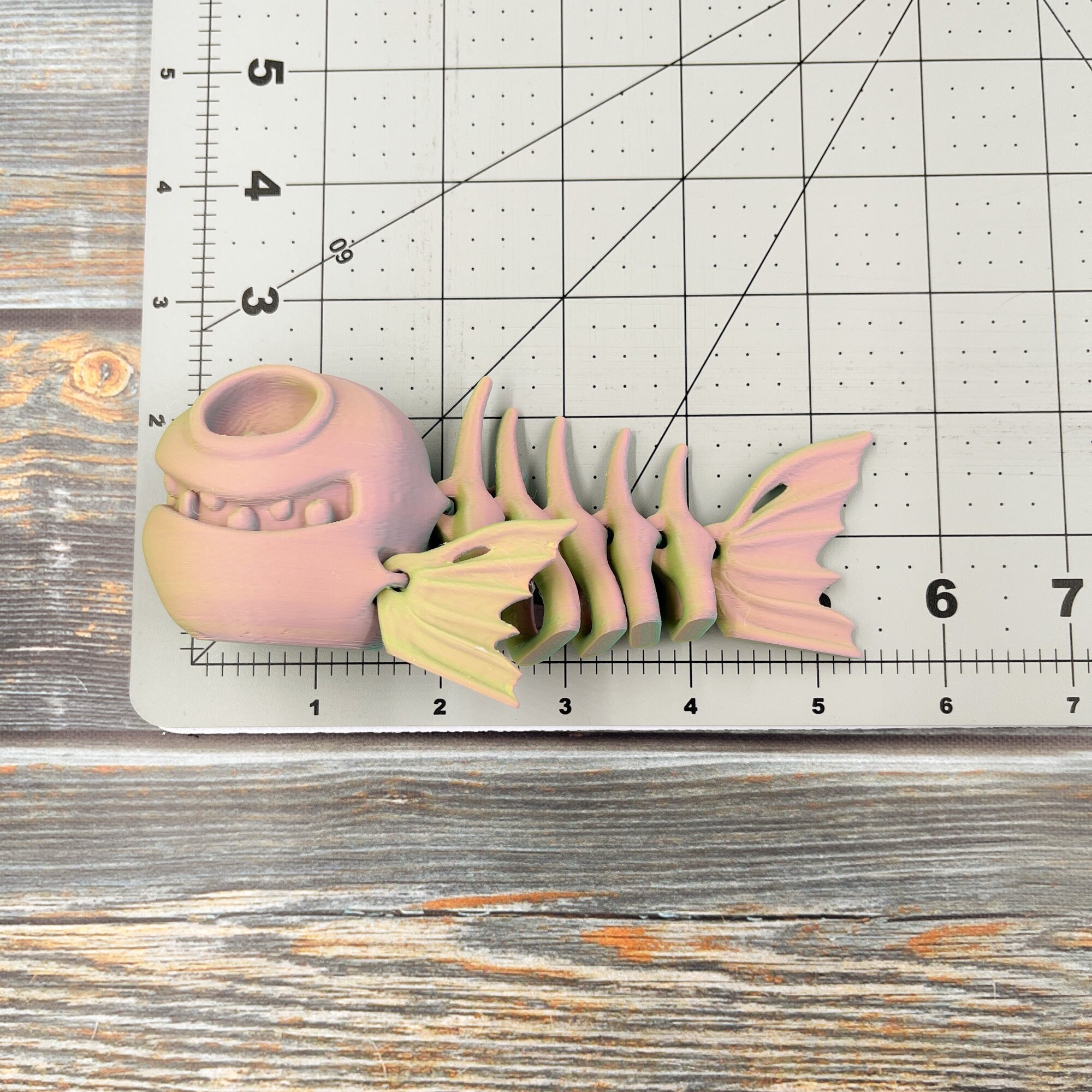 Skeleton Fish Articulated 3D Printed Fidget Figure - Etsy