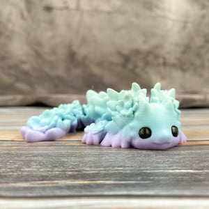 Kosha Short Dragon Mystery Surprise Color Articulated 3D Printed Fidget ...