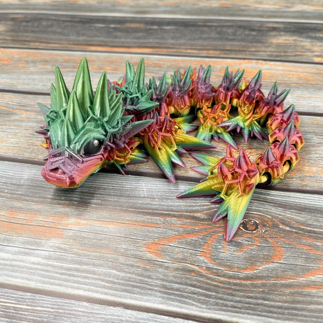 Baby Void Sea Dragon 3D Printed Articulated Figure - Etsy