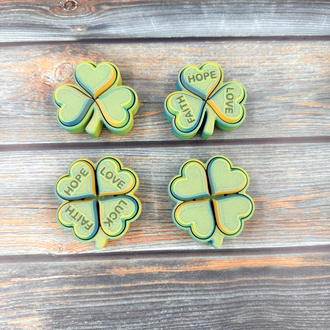 Clover Craze Multi Clickers 3D Printed Clicker Fidgets - Etsy