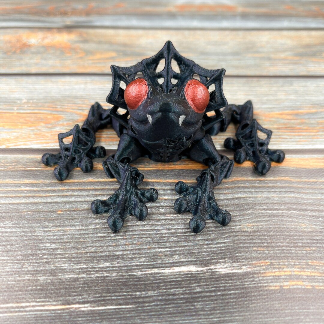 Count Frogula Articulated 3D Printed Fidget Figure - Etsy