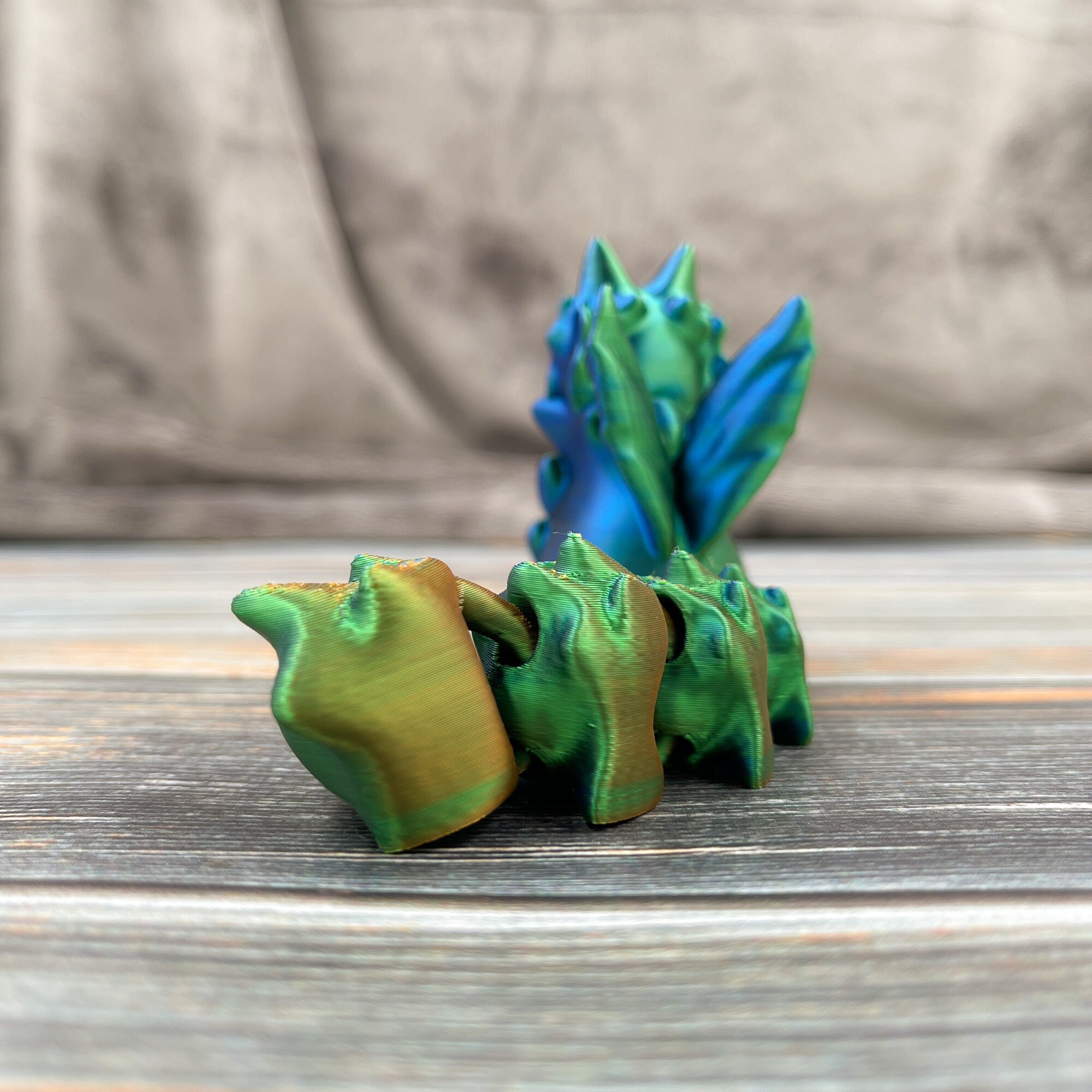 Moth Kitty 3D Printed Articulated Fidget Figure - Etsy