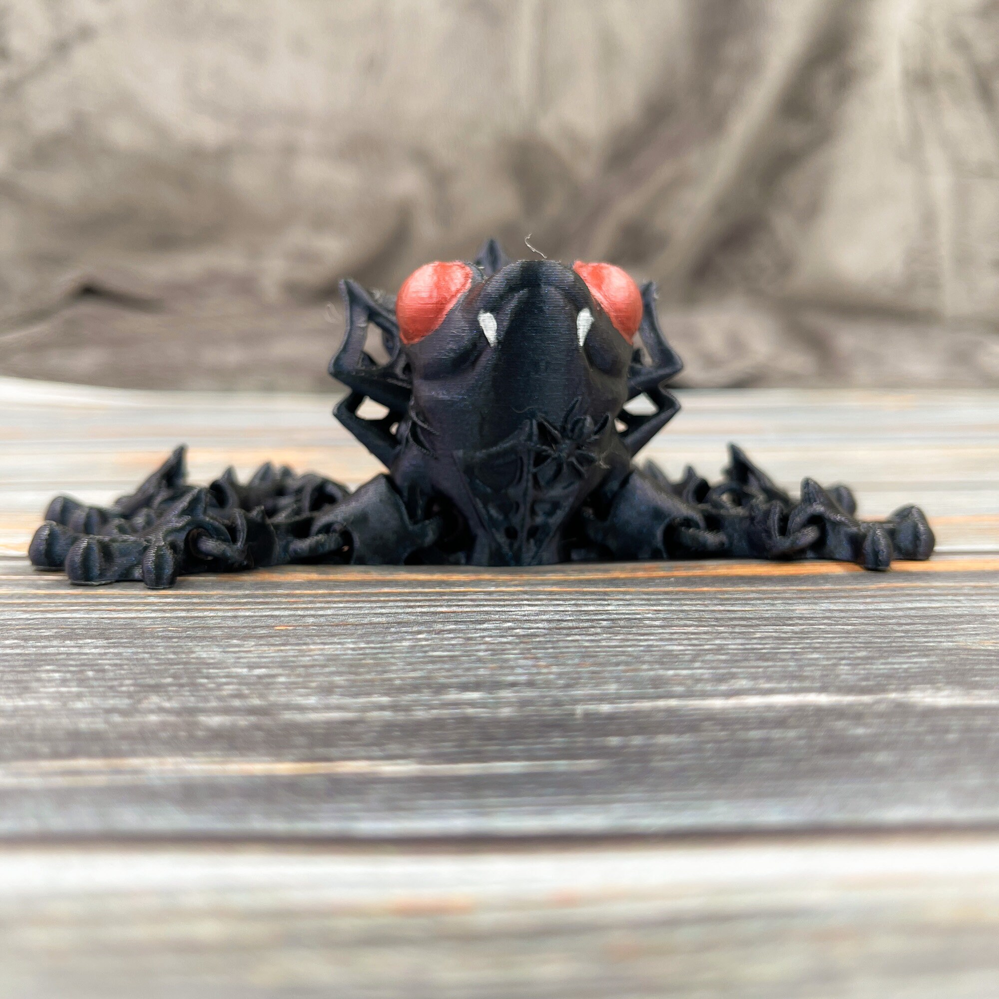 Count Frogula Articulated 3D Printed Fidget Figure - Etsy
