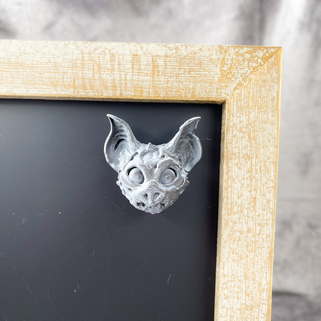 Zombat 3D Printed Magnet - Etsy