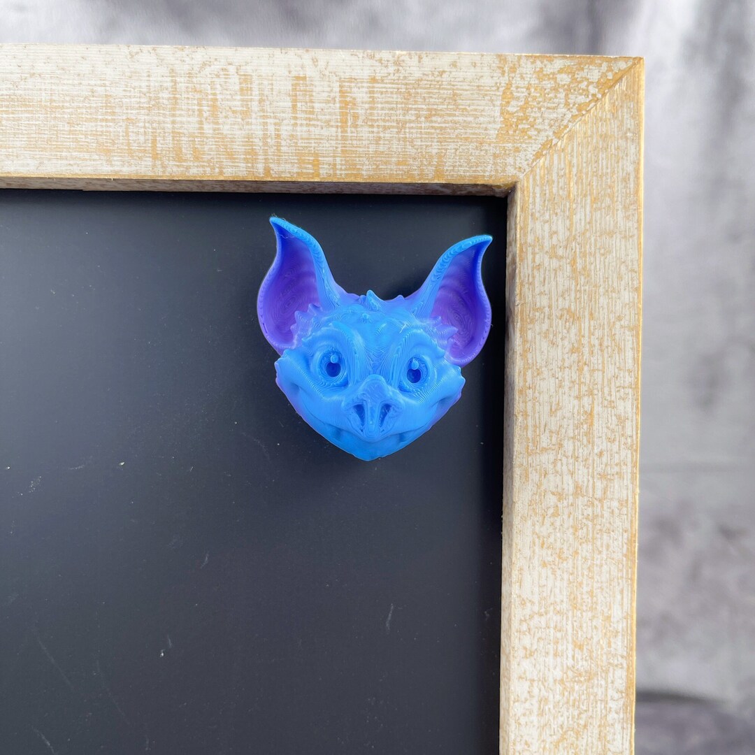 Bat 3D Printed Magnet - Etsy