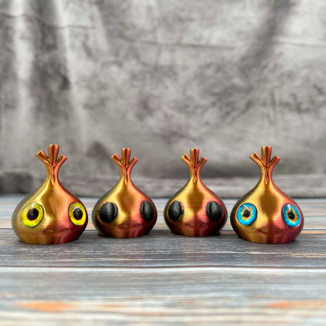 Onion Root Articulated 3D Printed Fidget Figure - Etsy