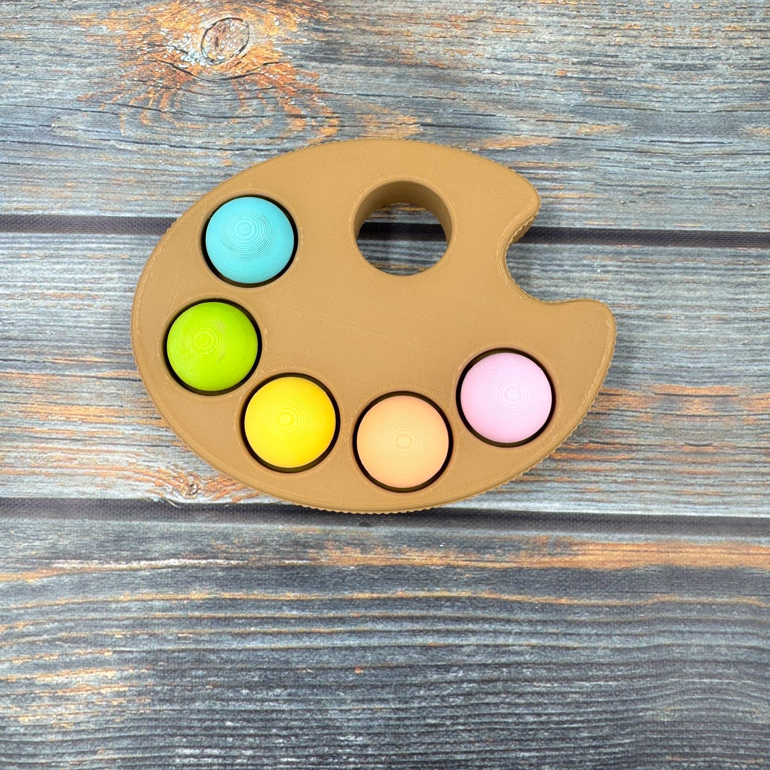Paint Palette Multi Clicker 3D Printed Clicker Fidget - Etsy