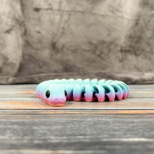 Cute Zou Snake Articulated 3D Printed Fidget Figure - Etsy