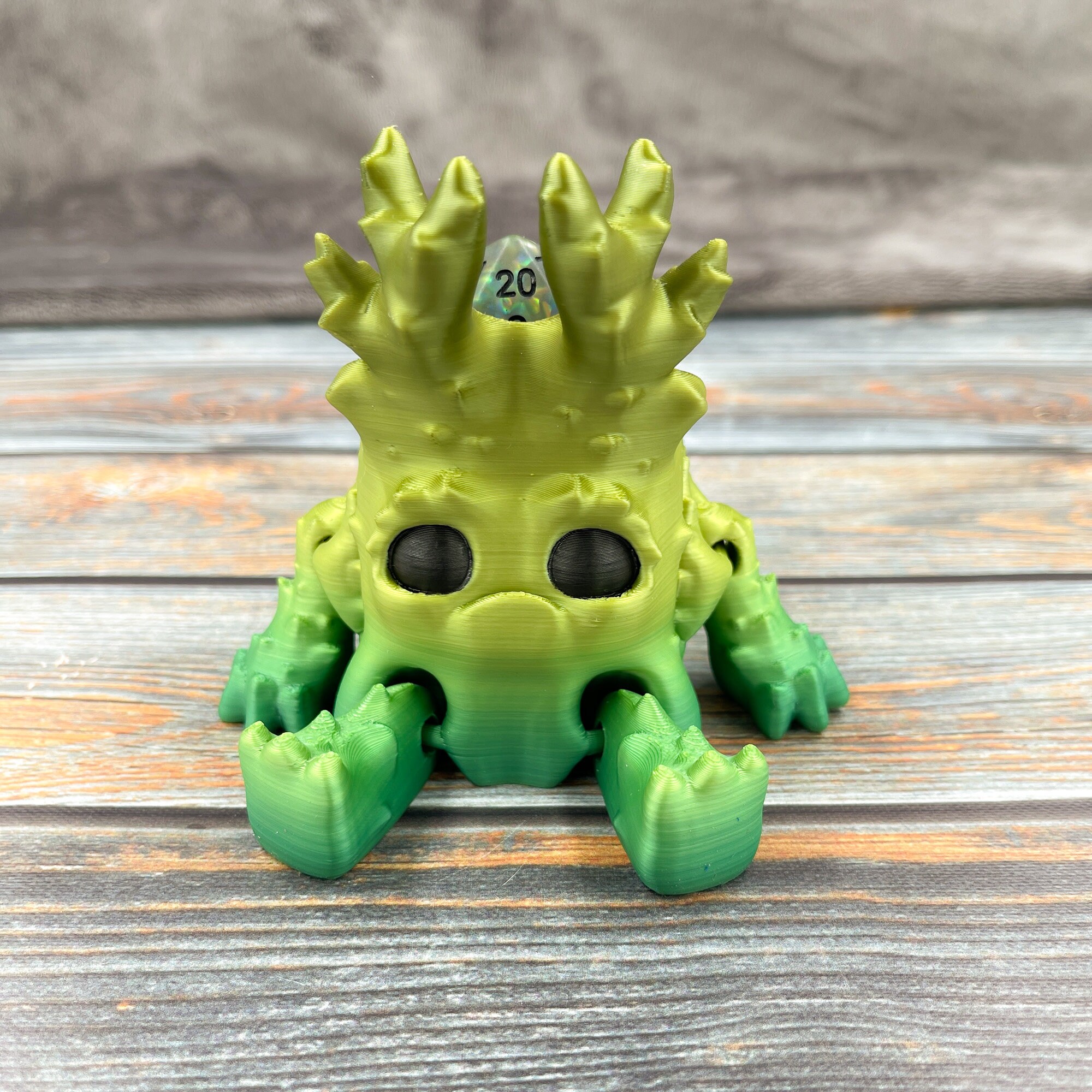 Woodland Warden 3D Printed Dice Buddy - Etsy