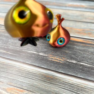 Onion Root Articulated 3D Printed Fidget Figure - Etsy