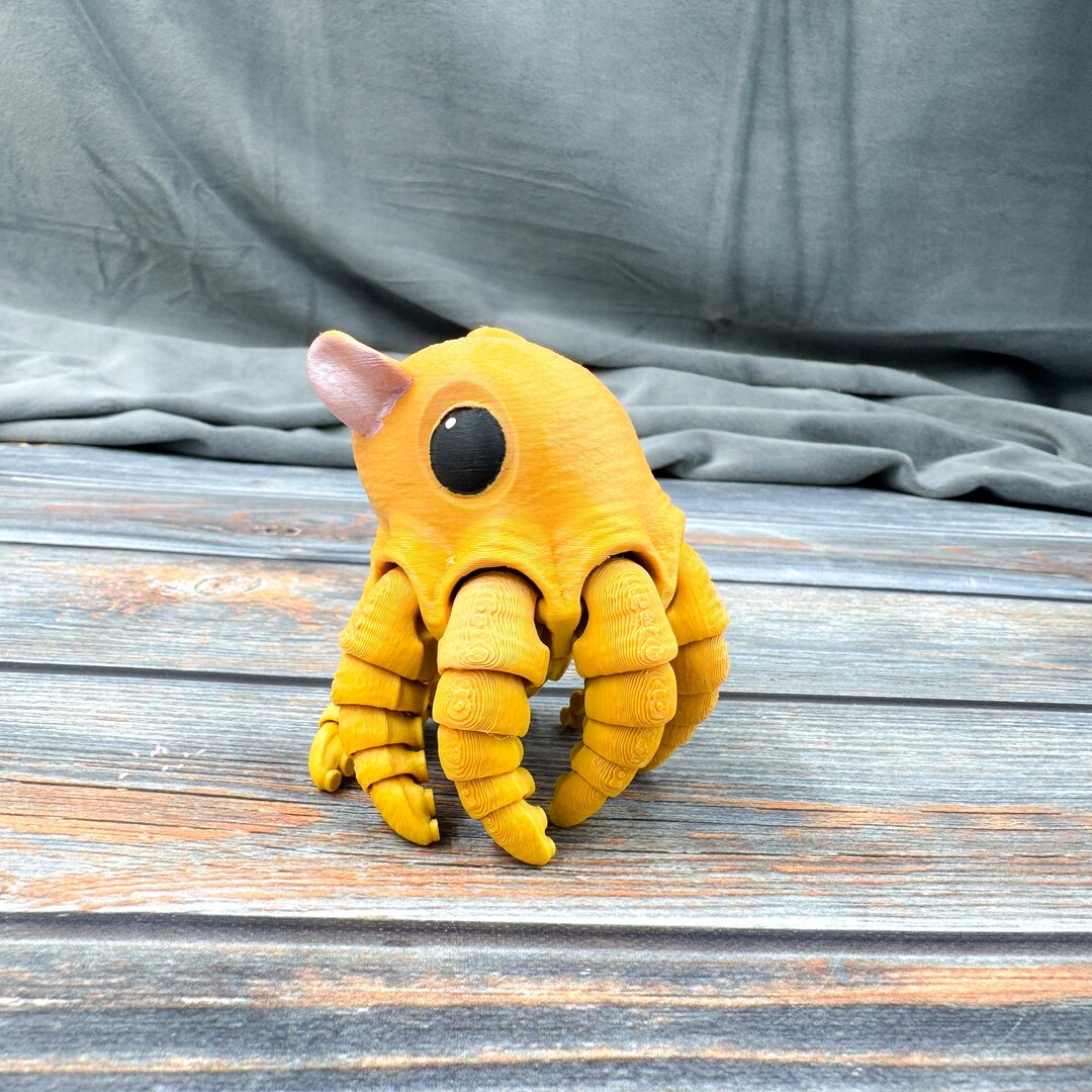 Mini Flapjack Octopus Articulated 3D Printed Fidget Figure - Etsy