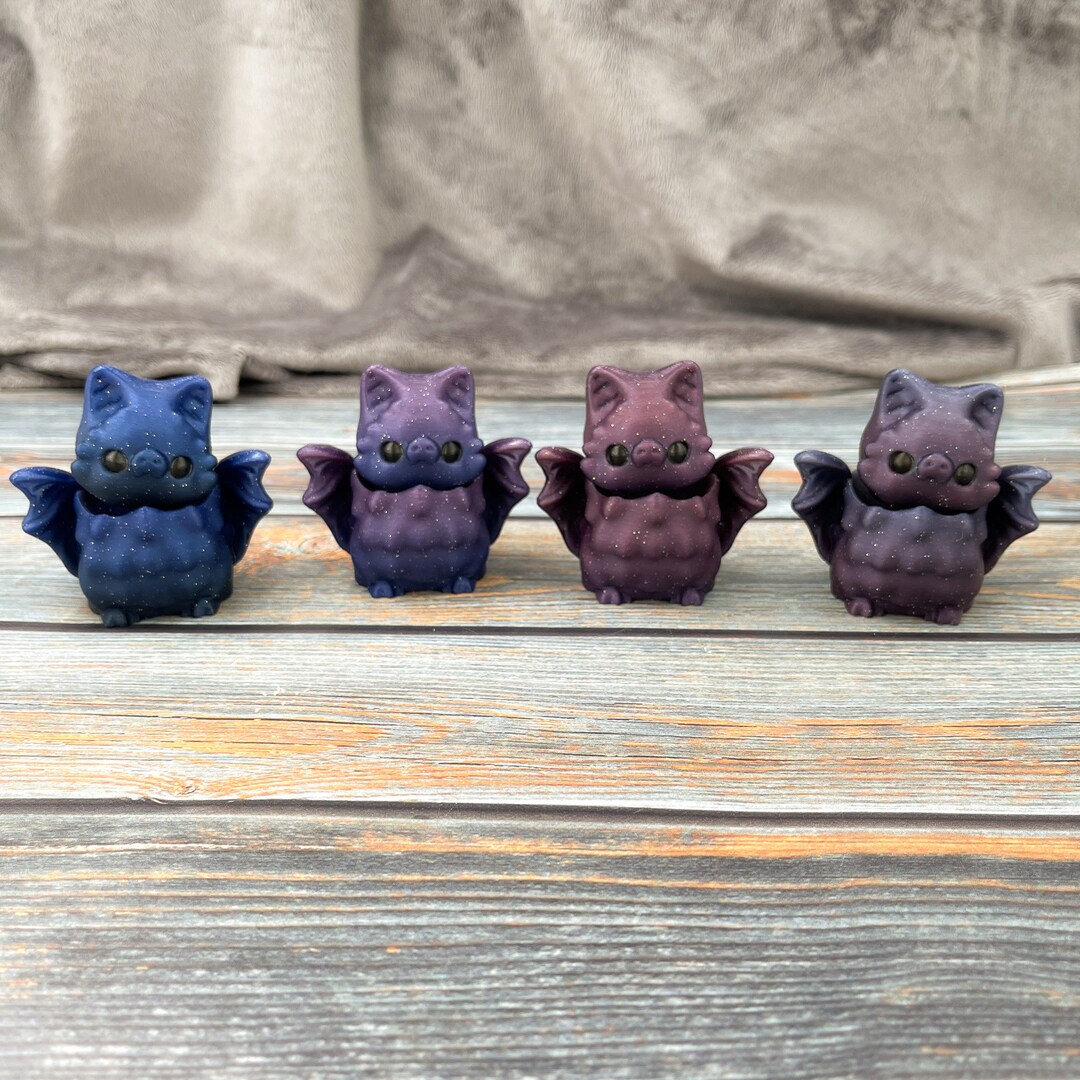 Bat Bobblehead 3D Printed Fidget Figure - Etsy