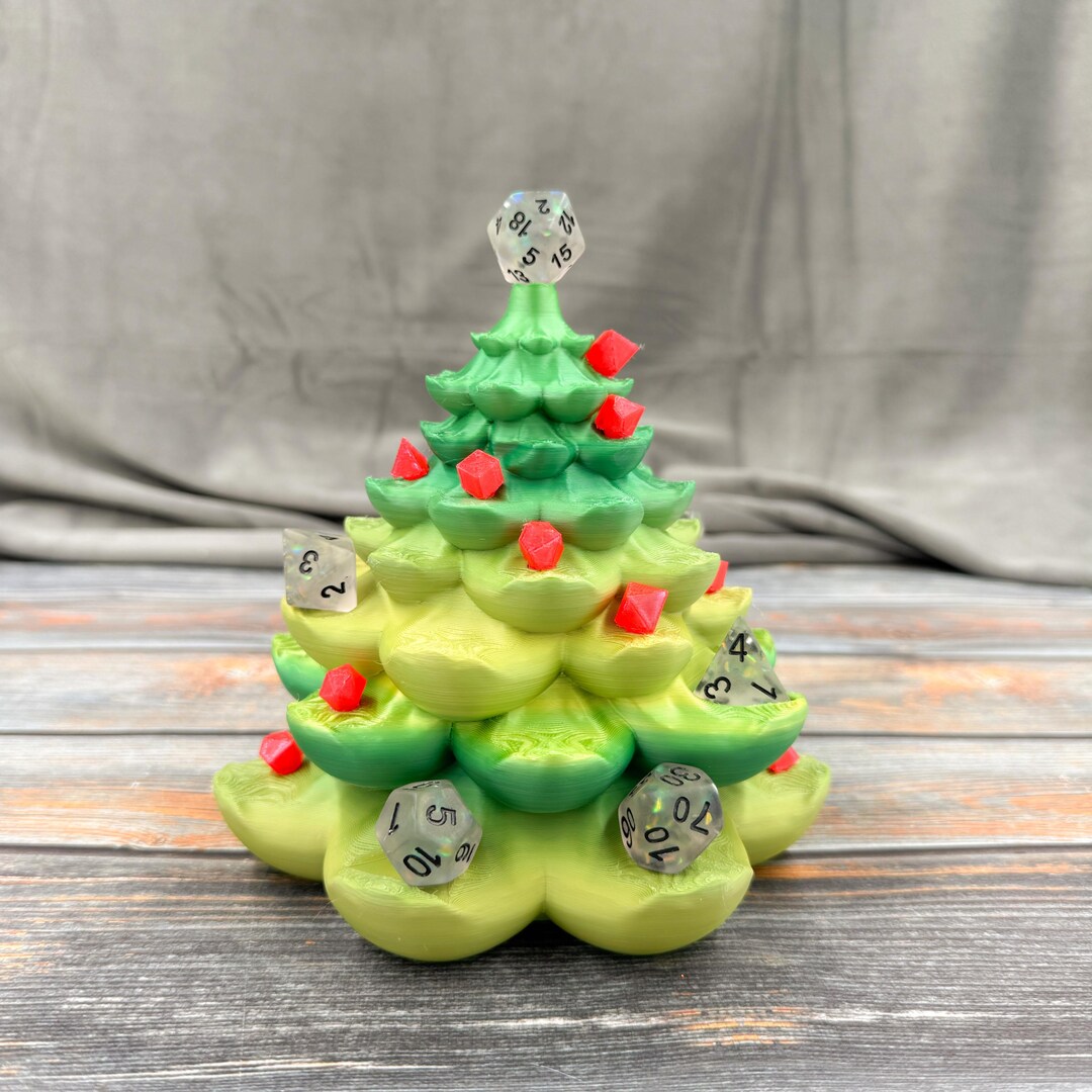 Dicemas Tree 3D Printed Dice Buddy - Etsy