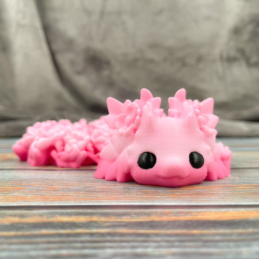 Kosha Long Dragon Articulated 3D Printed Fidget Figure - Etsy