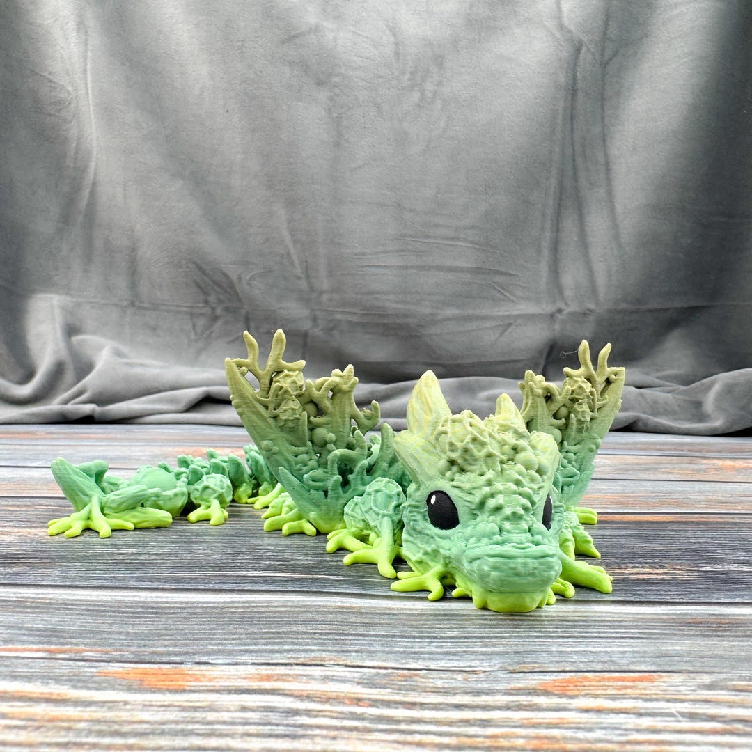 Mini Infested Wing Dragon 3D Printed Articulated Figure - Etsy