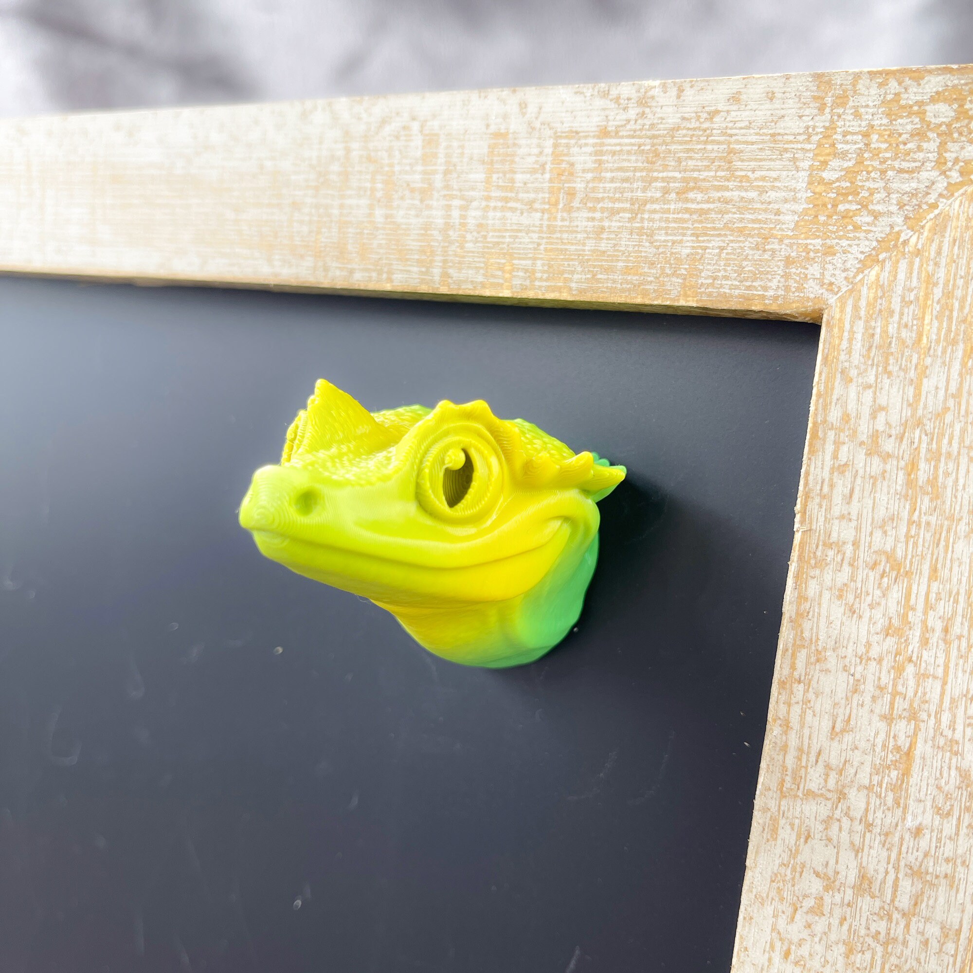 Crested Gecko 3D Printed Magnet - Etsy
