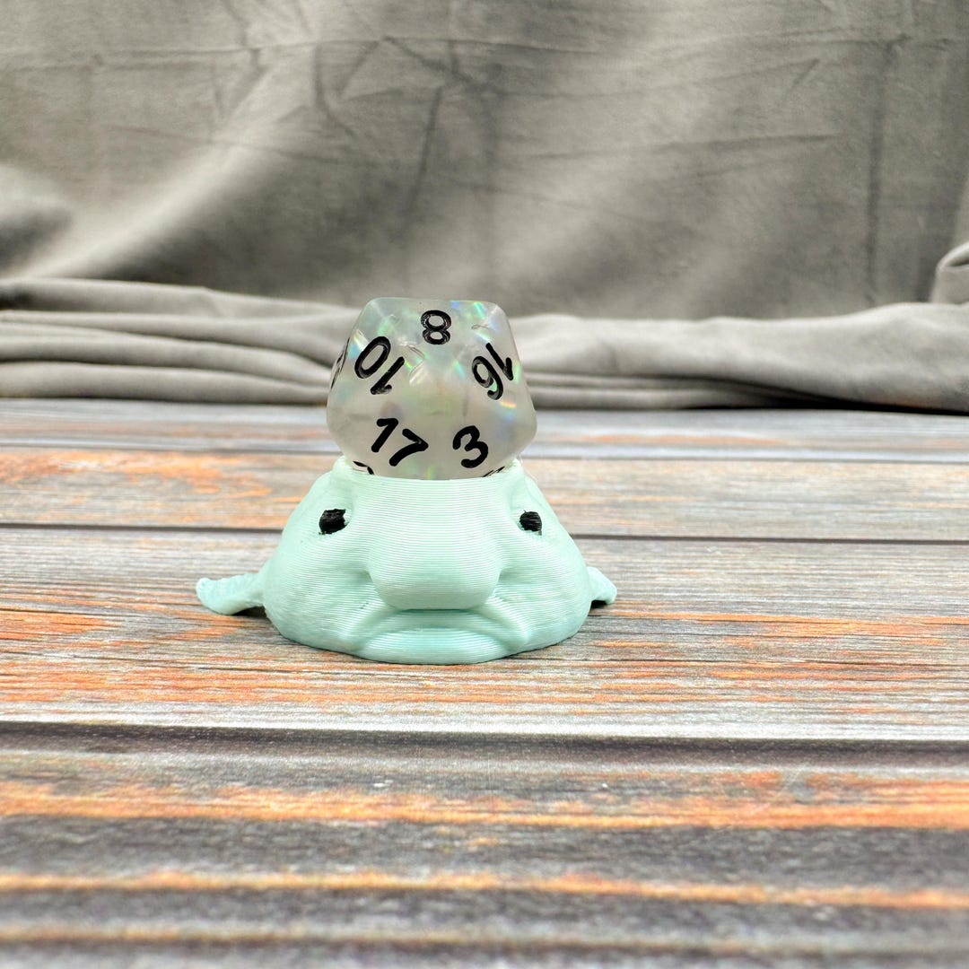 Blob Fish 3D Printed Dice Buddy - Etsy