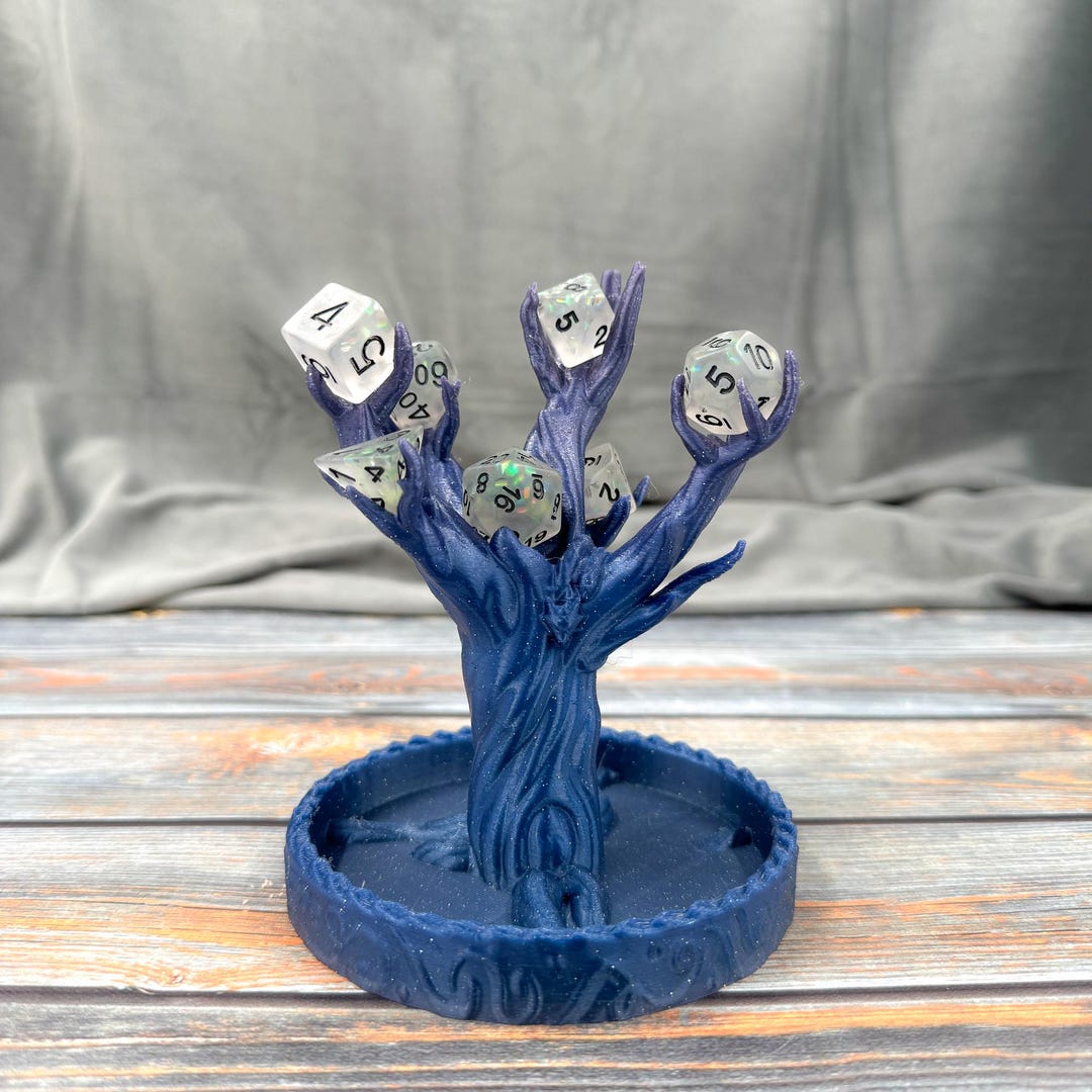 Dice Tree 3D Printed Dice Holder - Etsy