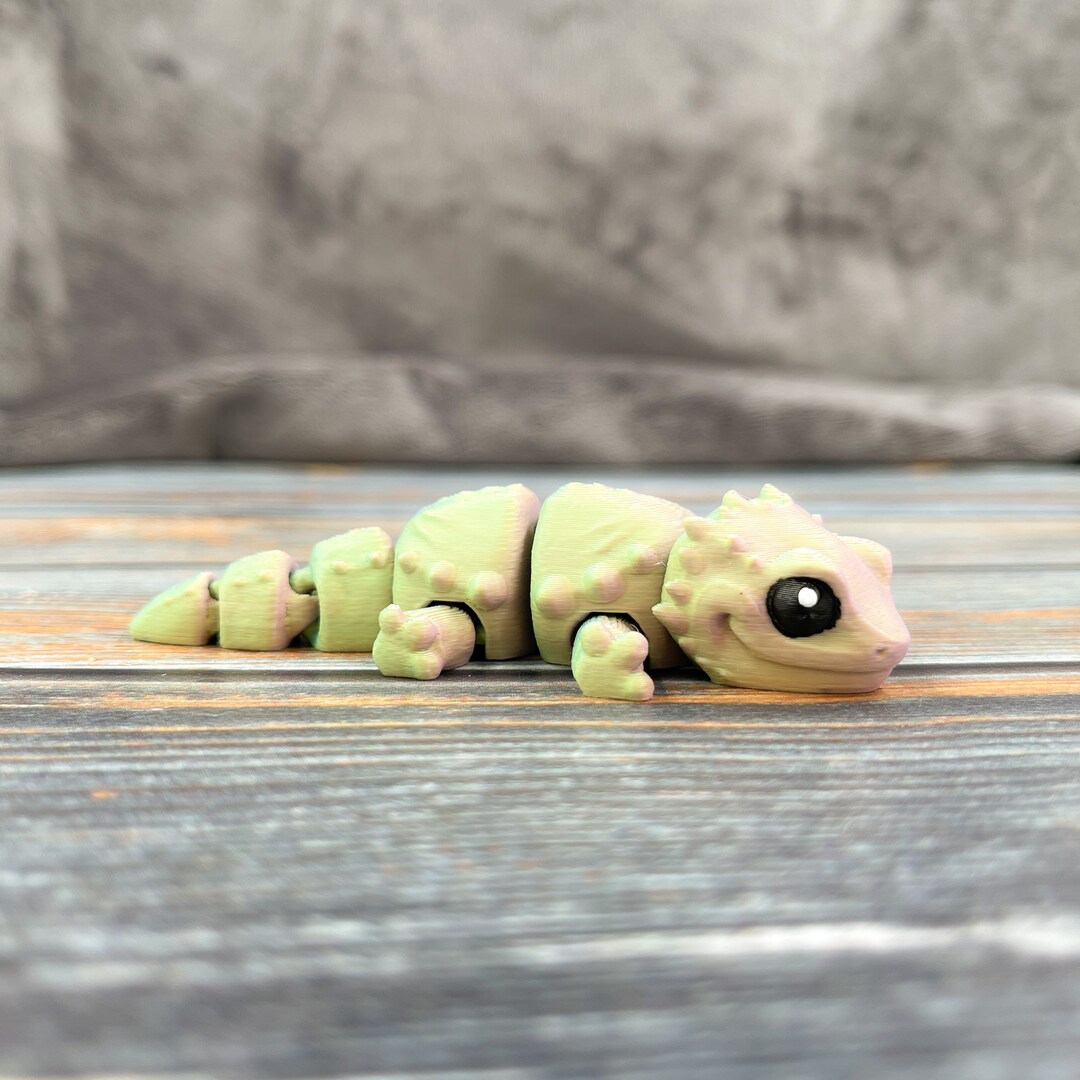 Mini Bearded Dragon Articulated 3D Printed Fidget Figure - Etsy