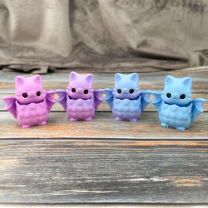 Bat Bobblehead 3D Printed Fidget Figure - Etsy