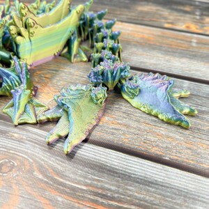 Baby Ocean Dragon 3D Printed Articulated Figure - Etsy