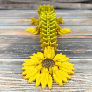 Baby Sunflower Dragon 3D Printed Articulated Figure - Etsy