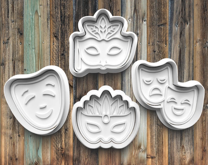 Phantom Mask Cookie Cutter - Etsy