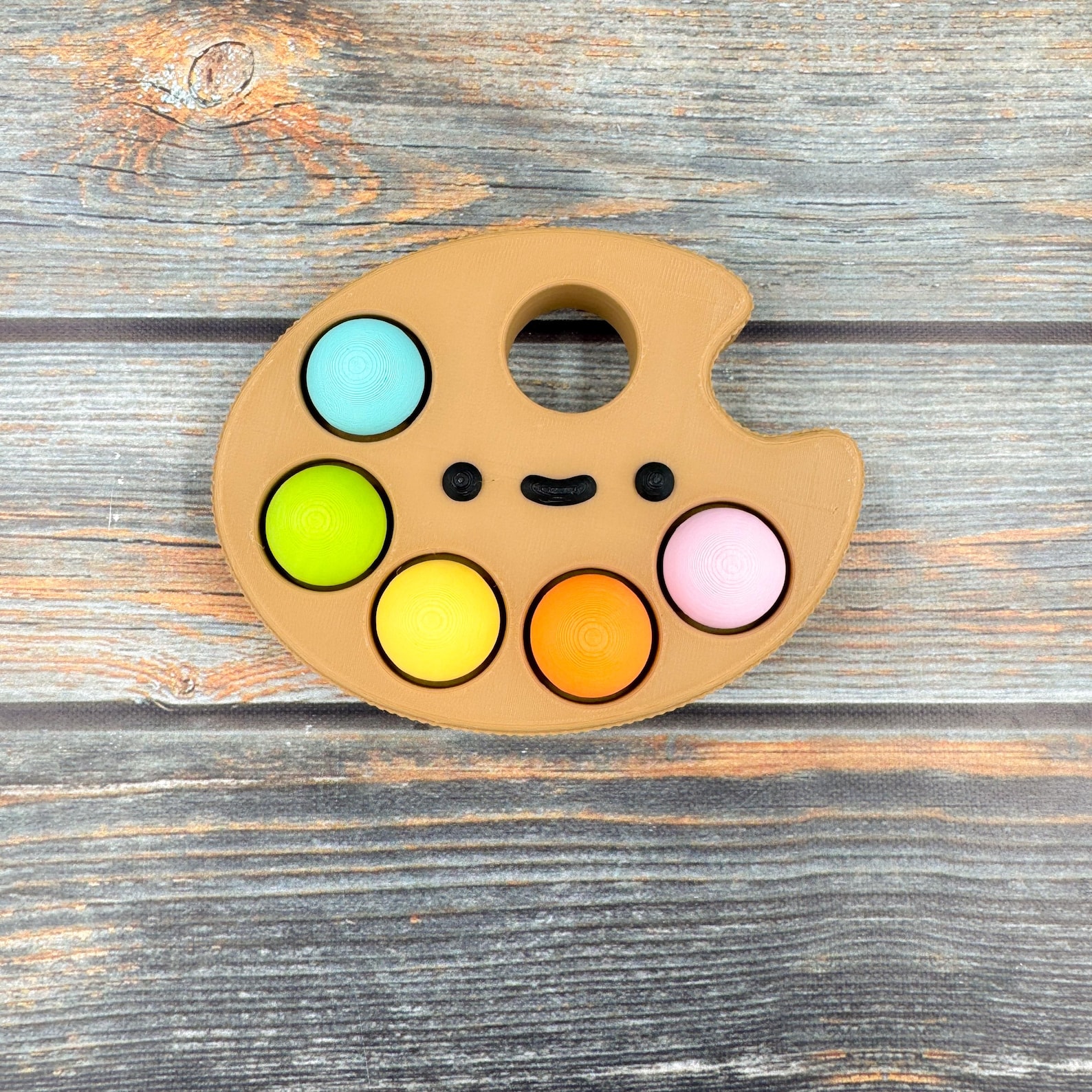 Paint Palette Multi Clicker 3D Printed Clicker Fidget - Etsy