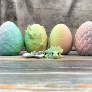 Crystalized Dragon Egg 3D Print for Your Tadling - Etsy