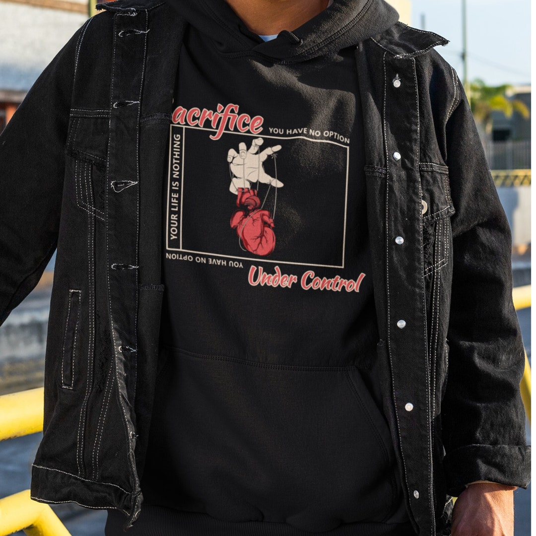 Mind Control Weirdcore Hoodie, Dark Street Goth Alternative Clothing ...
