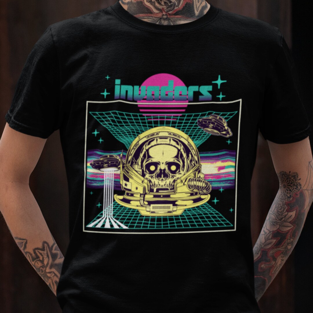 Vaporwave Alien Shirt, Alternative Clothing Funny Aliens Tee, Alt ...