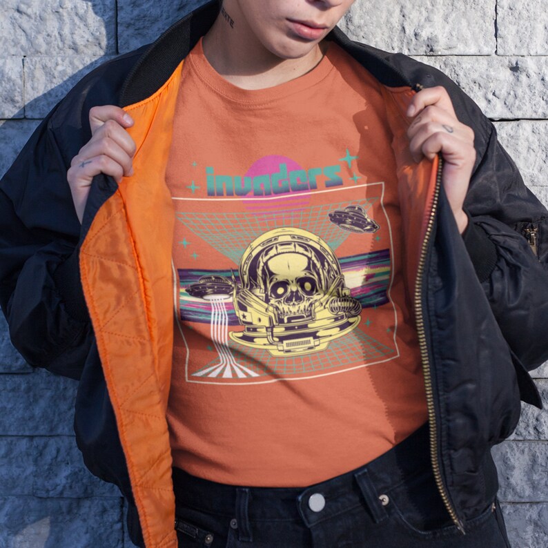 Vaporwave Alien Shirt, Alternative Clothing Funny Aliens Tee, Alt ...