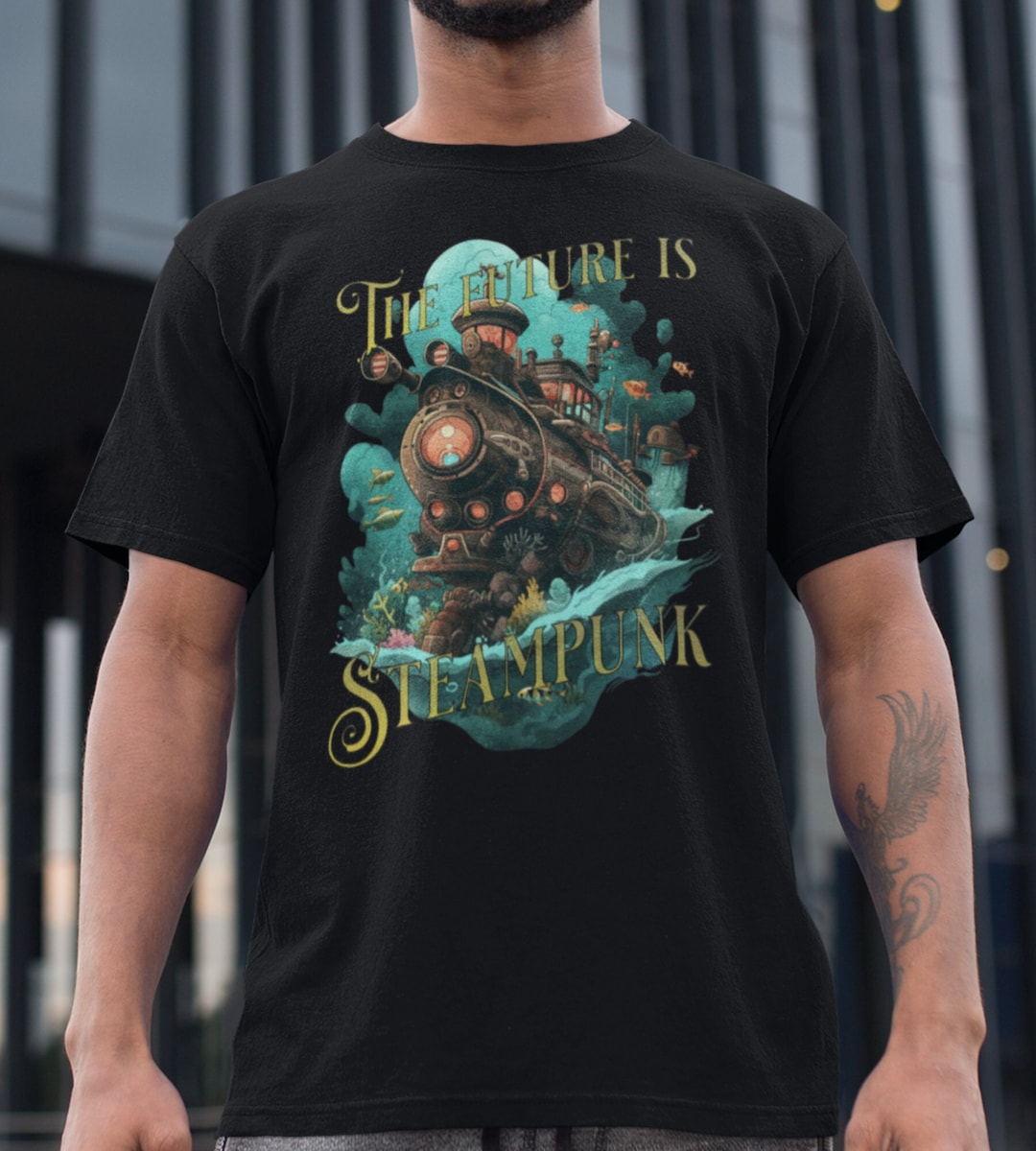 Steampunk Tshirt, Alternative Clothing Steam Punk Gifts, Available in ...