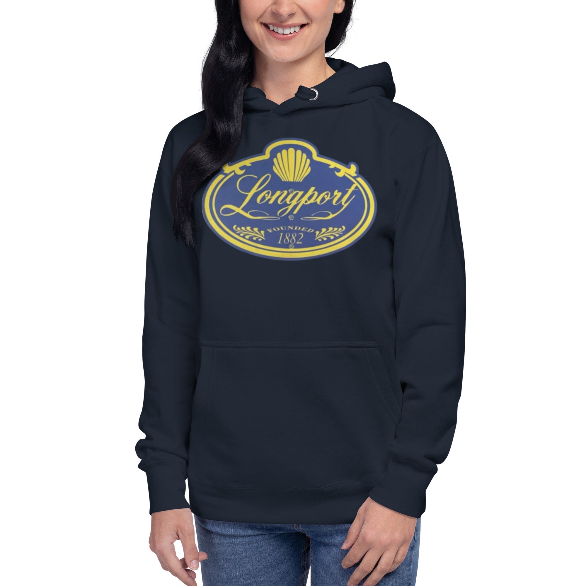 Longport NJ Hoodie, Smiley Water Tank Logo - Etsy