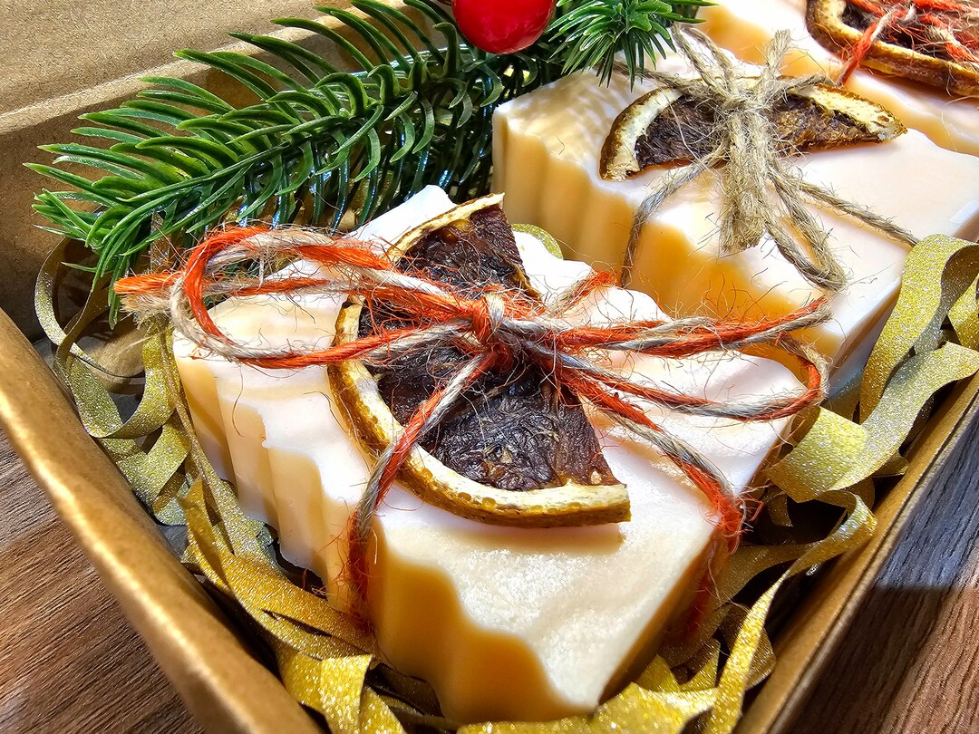 Christmas Soap Set Winter Soap Festive Soap Set Christmas Gift Stocking ...