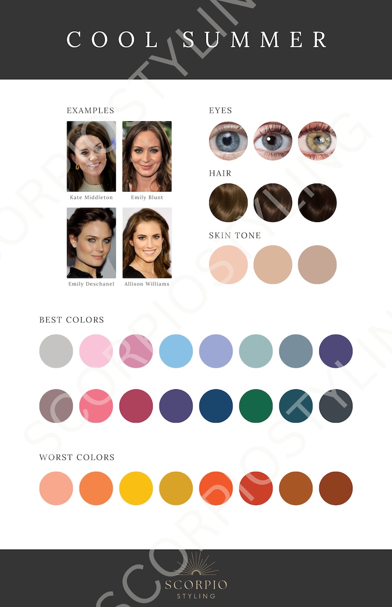 Personal Color Season Analysis - Etsy