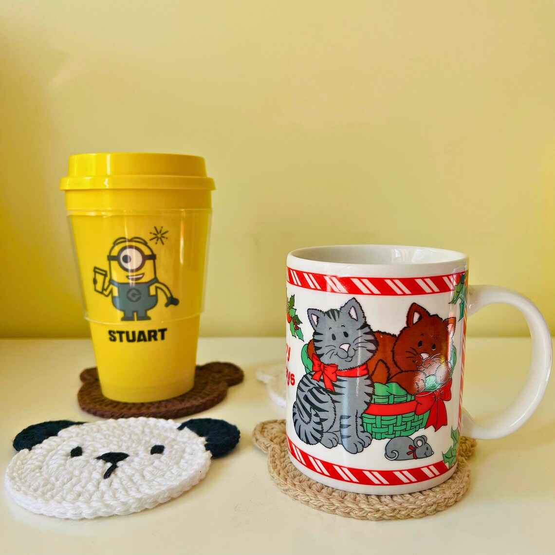Bear Coaster Crochet Pattern, PDF Instant Download, Bear Applique ...